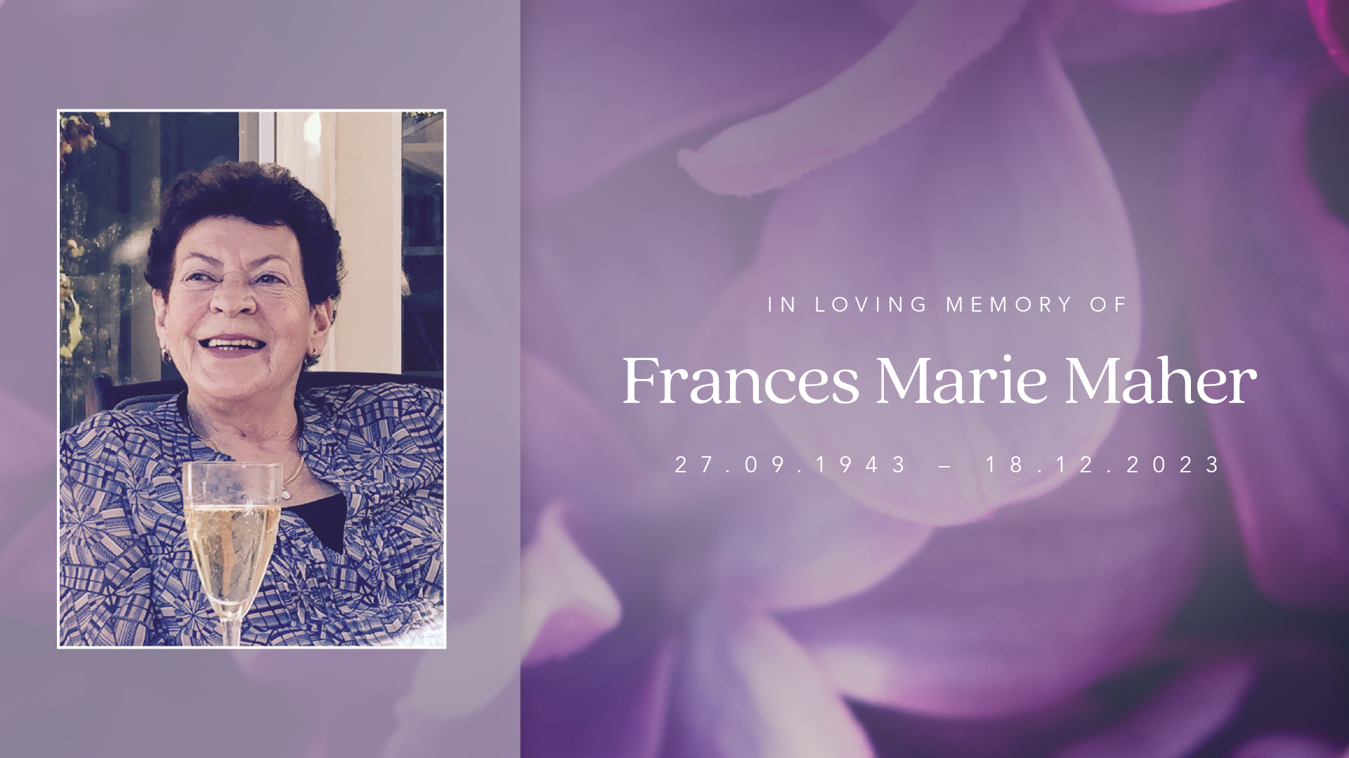 Frances Marie Maher | Vivid Stream